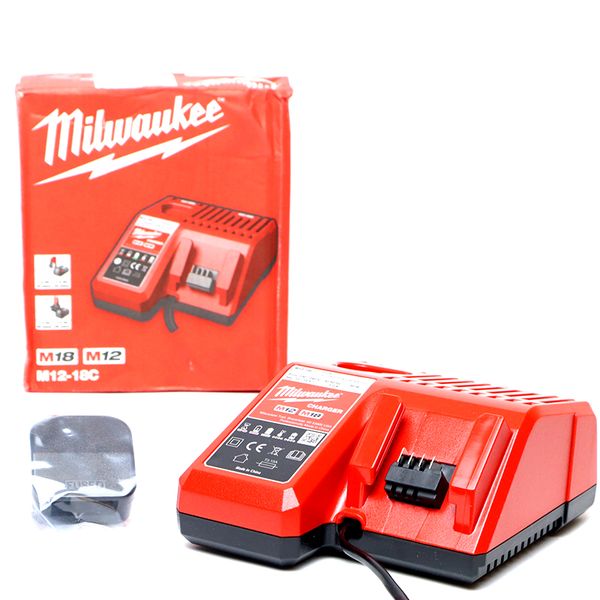 Bộ Sạc 12V-18V Milwaukee M12-18C - Himarket.vn