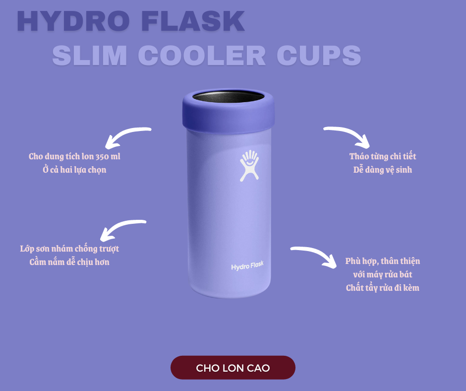 Ly giữ nhiệt Hydro Flask Cooler Cups | Freeman Chuyên Đồ Cắm Trại ...