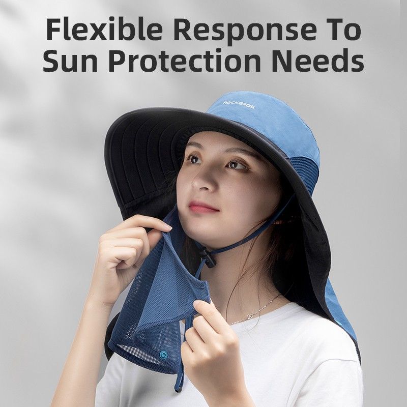 Mũ tai bèo UPF50+ che nắng 360 độ Rockbros LF8037 | Freeman Chuyên Đồ ...