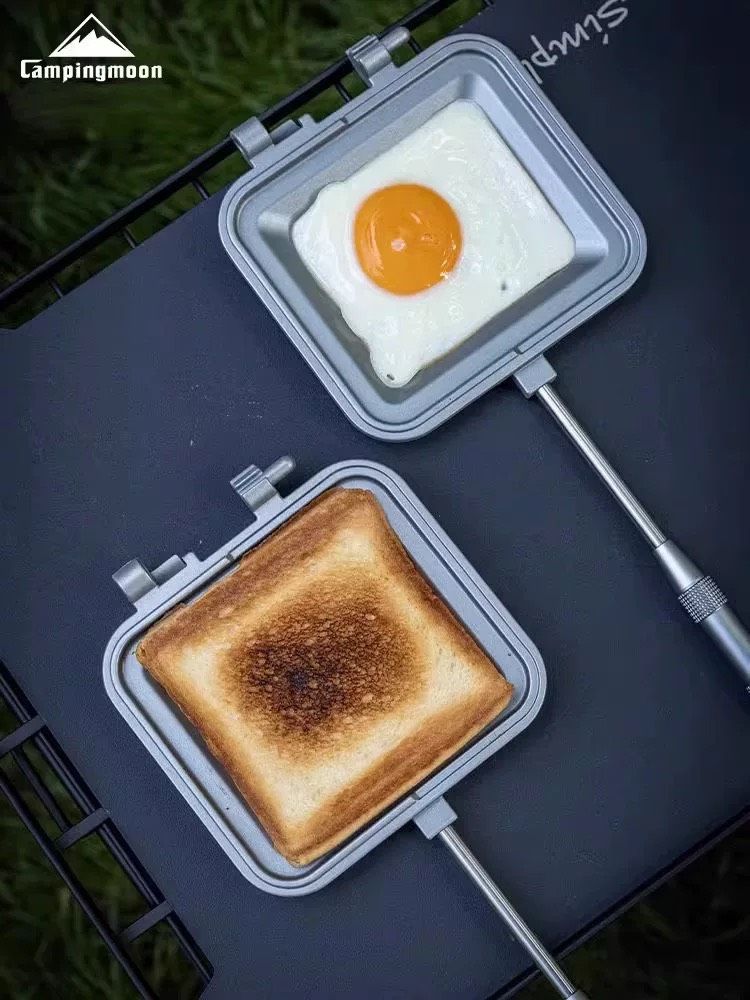 Chảo nướng bánh mì hai mặt Campingmoon TT-1315 | Freeman Chuyên Đồ Cắm Trại Outdoor Camping ...