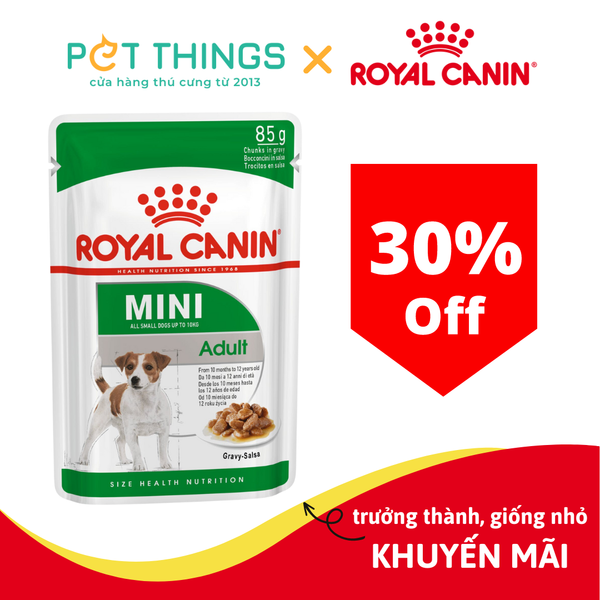 Royal canin Mini adult gravy – Pet Things