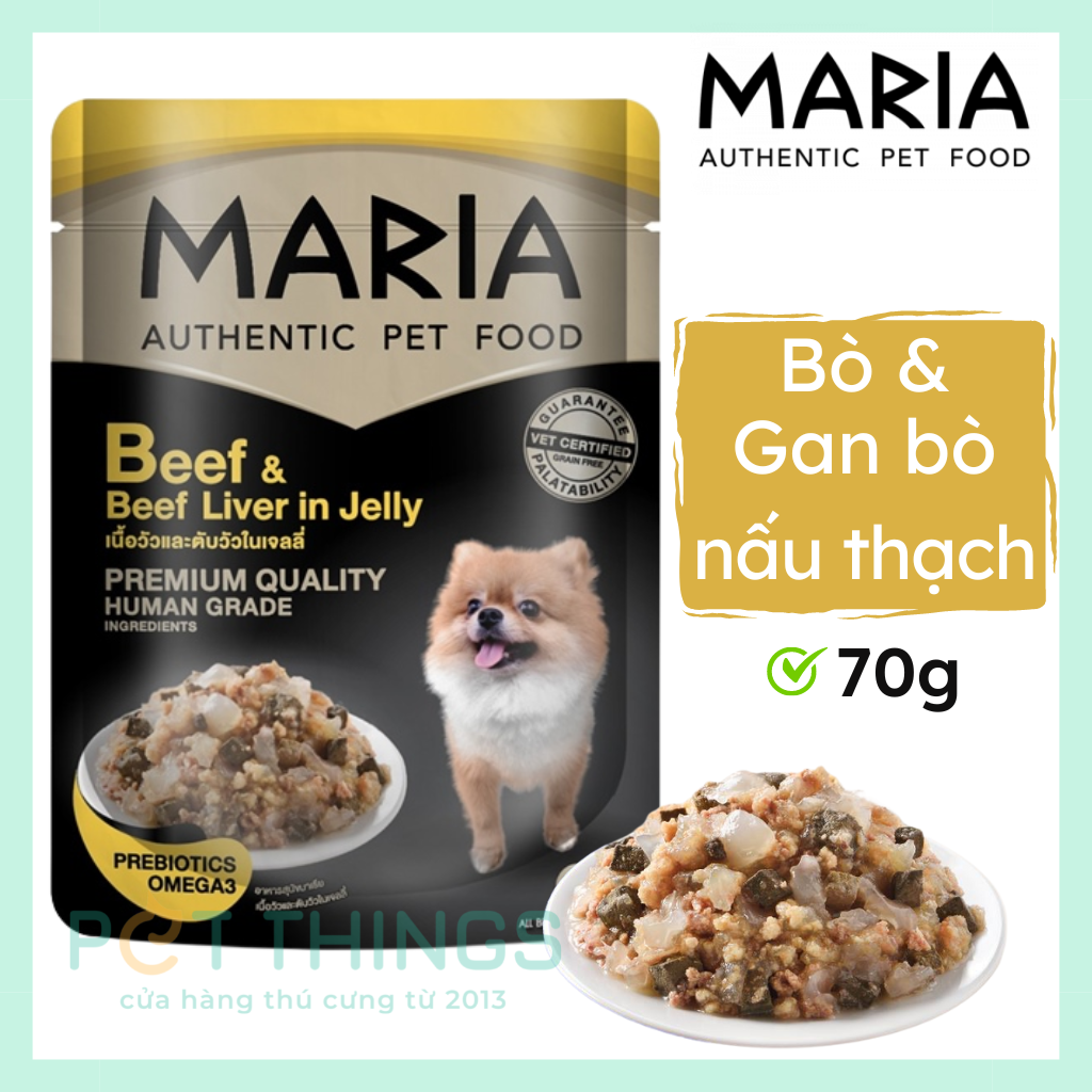Maria dog 70g Chicken & Vegetable in Gravy 4D – Pet Things