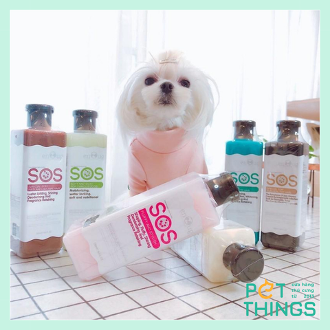 SOS Black Hair Sữa Tắm Cho Chó Lông Đen 530ml – Pet Things