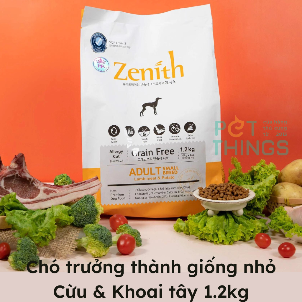 Zenith Dog Small breed 1.2kg – Pet Things