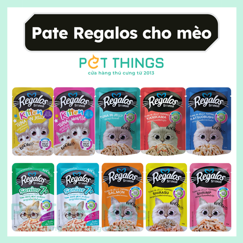 Pate Mèo Regalos Tuna in Jelly (Cá Ngừ nấu thạch) – Pet Things