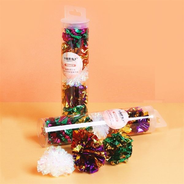 Hộp 5 bóng pom pom (~5cm) – Pet Things