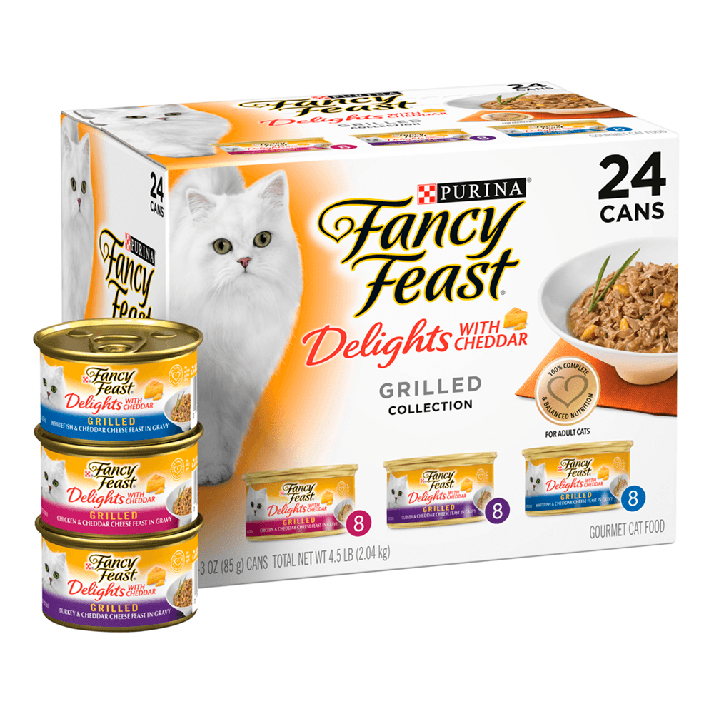 Fancy Feast Delights with Cheddar Grilled 85g – Pet Things