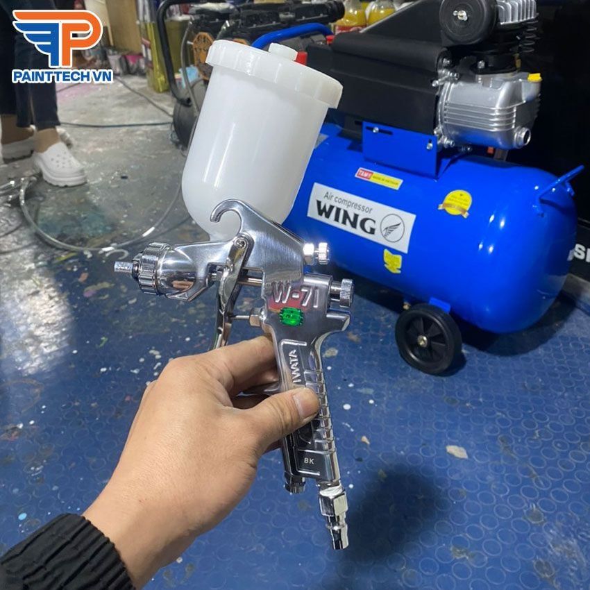 Súng phun sơn W-71-2G Anest Iwata chính hãng giá tốt | Painttech VN