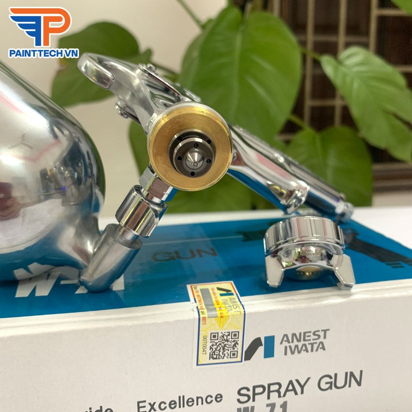 Súng phun sơn W-71-2G Anest Iwata chính hãng giá tốt | Painttech VN