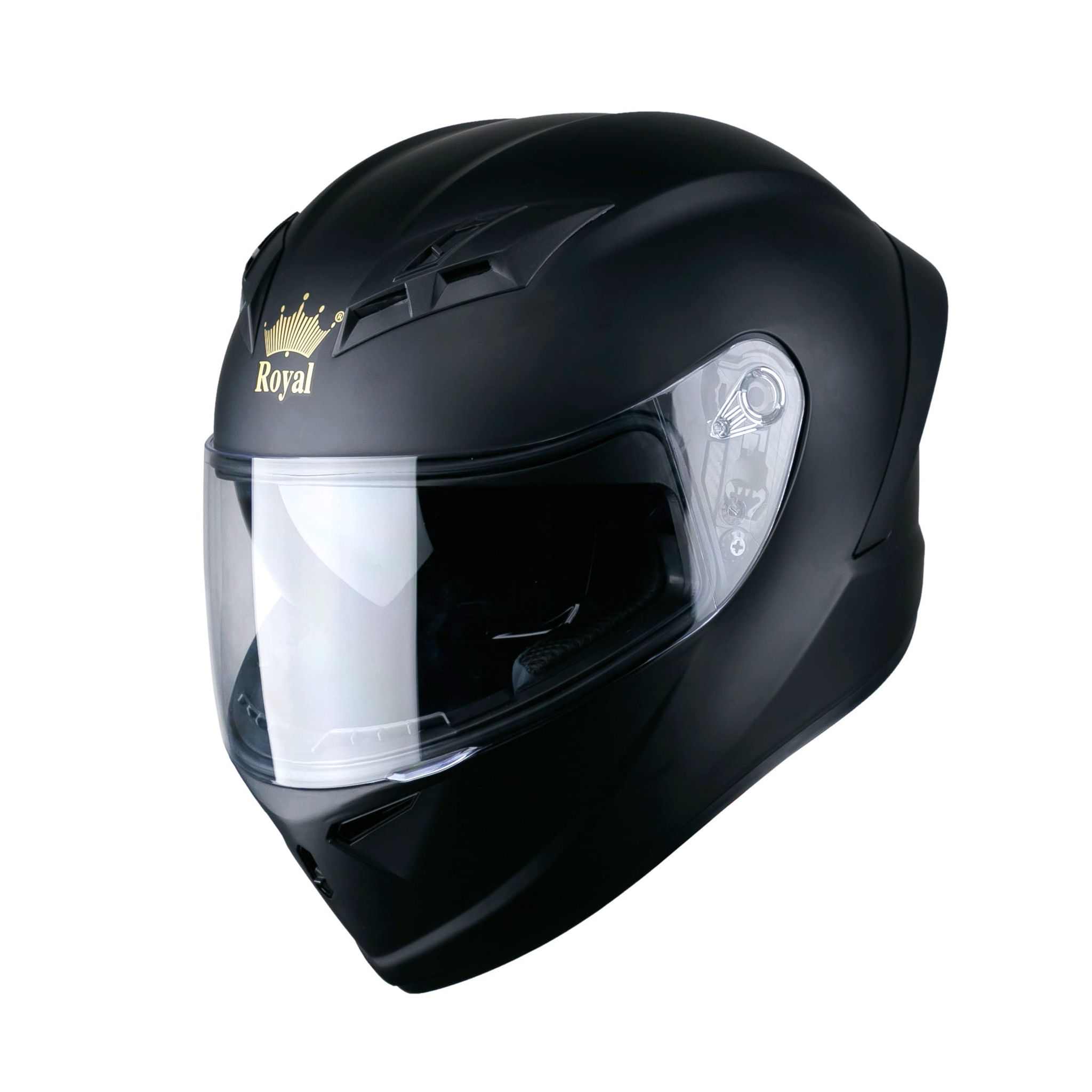 MŨ FULLFACE ROYAL M266 HAI KÍNH - Đen Nhám – Bershop