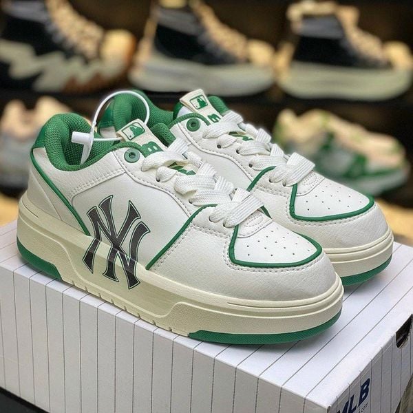 MLB Liner Trắng Viền Xanh Lá – GOO STORE