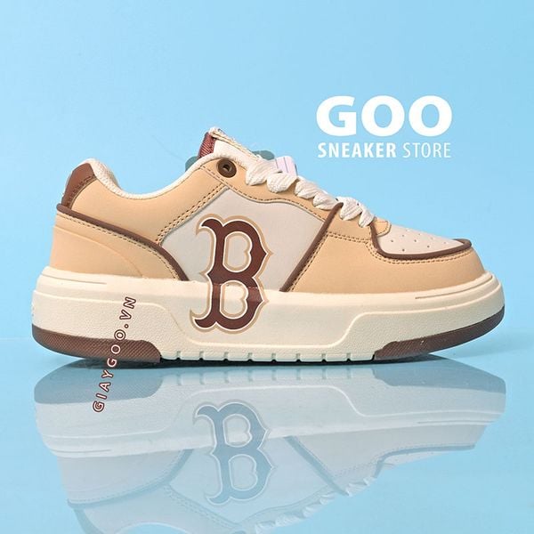 giày MLB Liner Kem Nâu B Boston Beige rep 11 Like Auth siêu cấp – GOO STORE