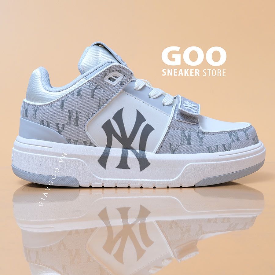 Giày MLB Chunky Liner Mid Denim Gray like auth – GOO STORE