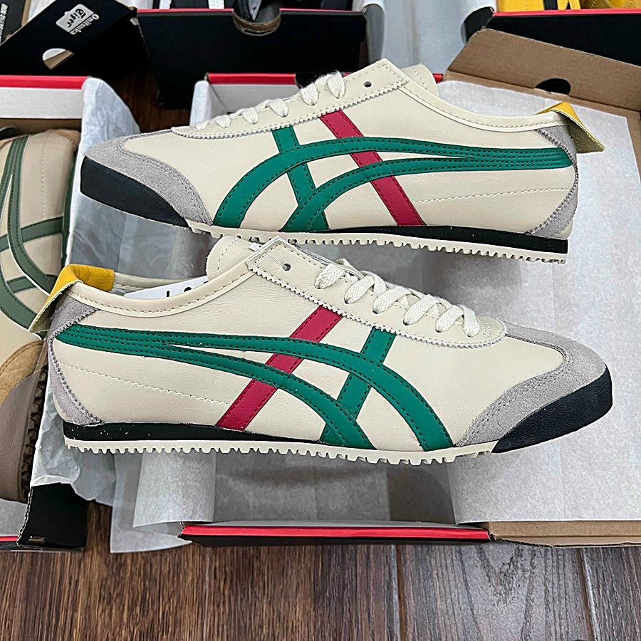 Onitsuka Tiger Mexico 66 Deluxe Cream Green Rep 11, Like auth, Siêu cấ ...