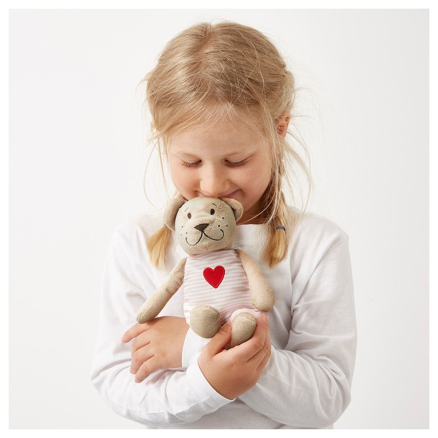 Gấu nhồi bông cầm tay cho bé Fabler Bjorn IKEA