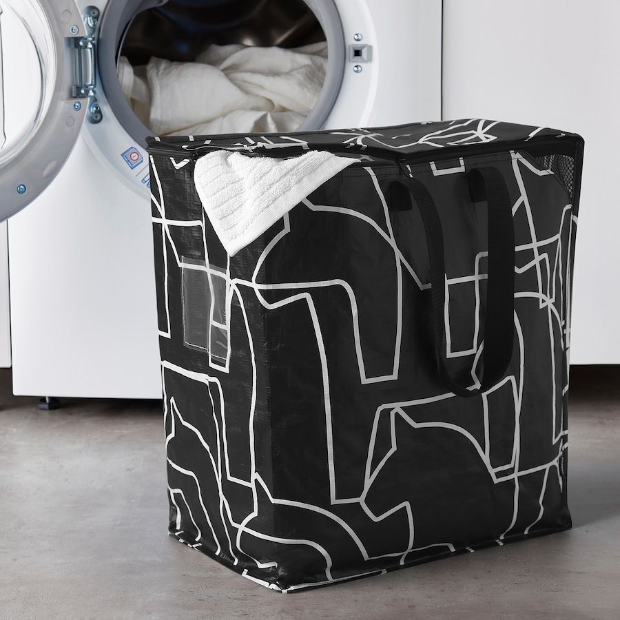 [HOT] Túi đựng đồ khóa kéo IKEA Hasthage 47L