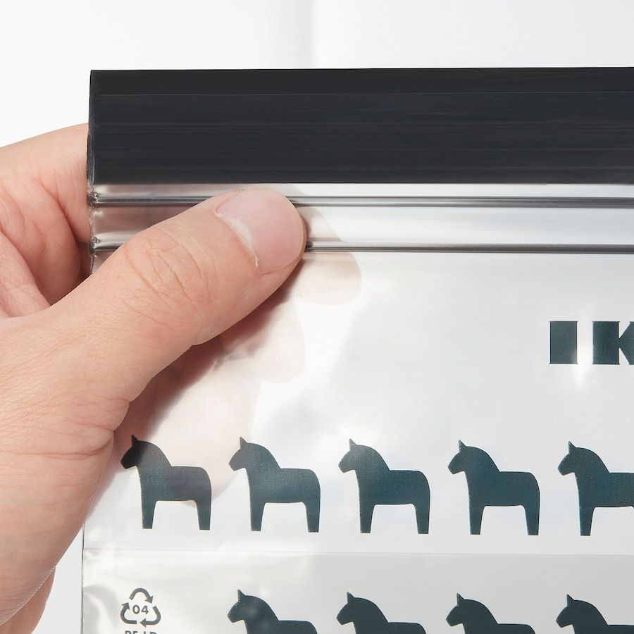 Túi zip đựng thực phẩm IKEA ISTAD 25 túi 0.3L