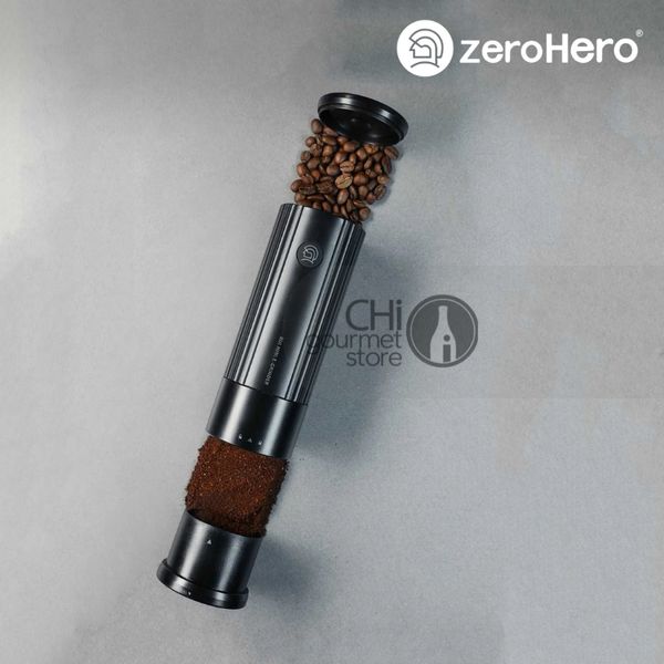 Máy xay cà phê Mini - Rui Mini E-grinder zeroHero - Màu đen – CHi ...