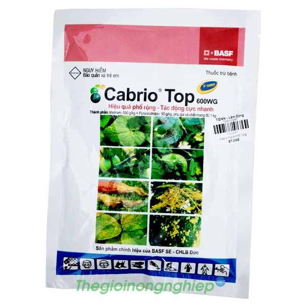 Cabrio Top 600WG - Thuốc Trừ Bệnh - Metiram Complex & Pyraclostrobin ...