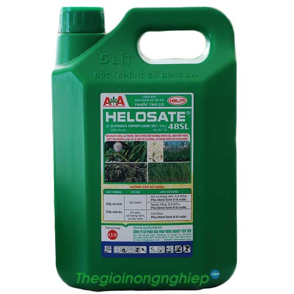 Thuốc Trừ Cỏ Helosate 48SL – Thế Giới Nông Nghiệp