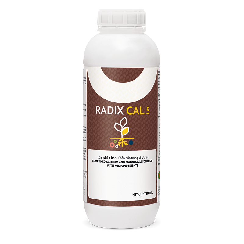 Phân bón trung vi lượng Radix Cal 5 – Thế Giới Nông Nghiệp