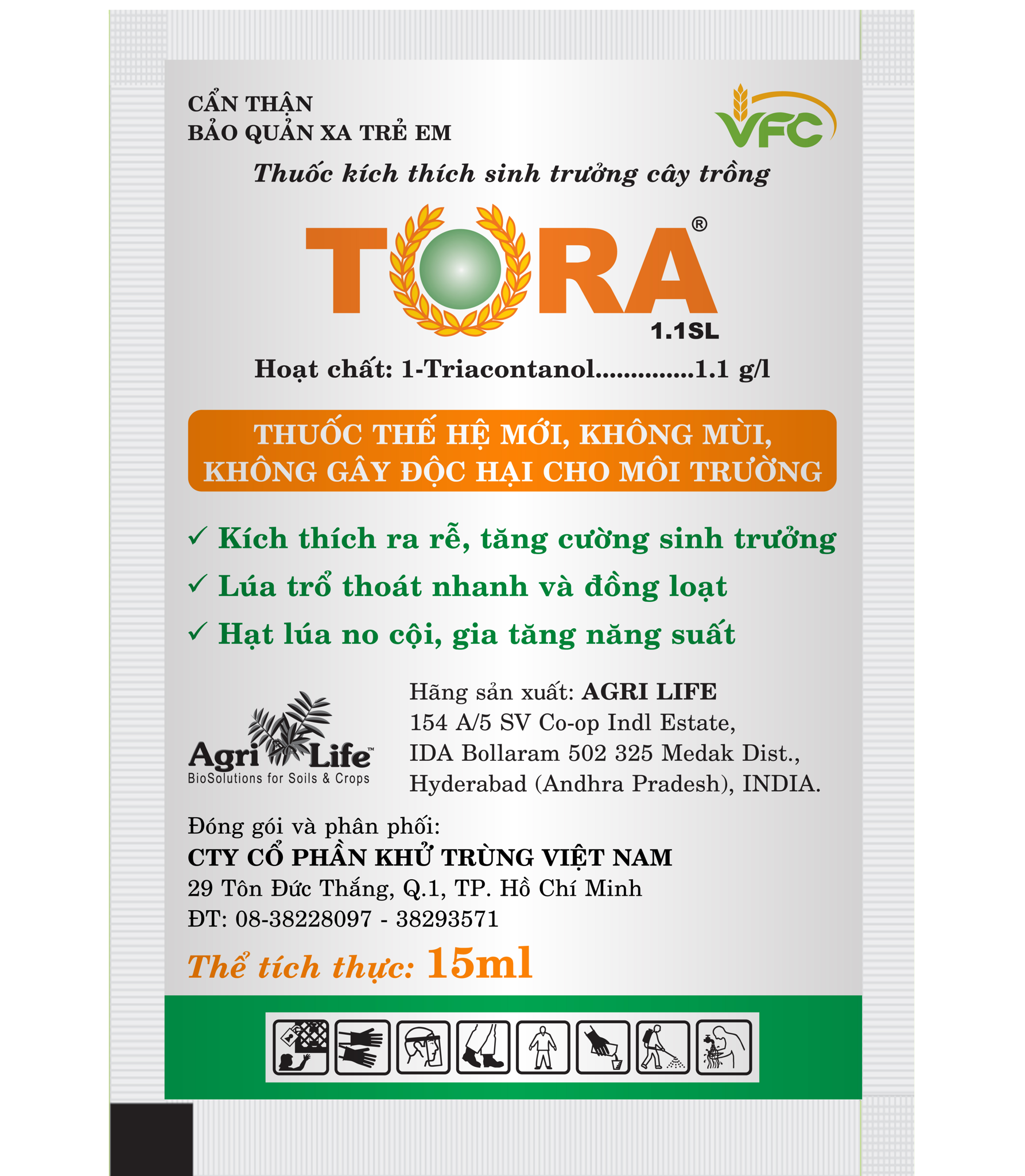 TORA 1.1SL – Thế Giới Nông Nghiệp
