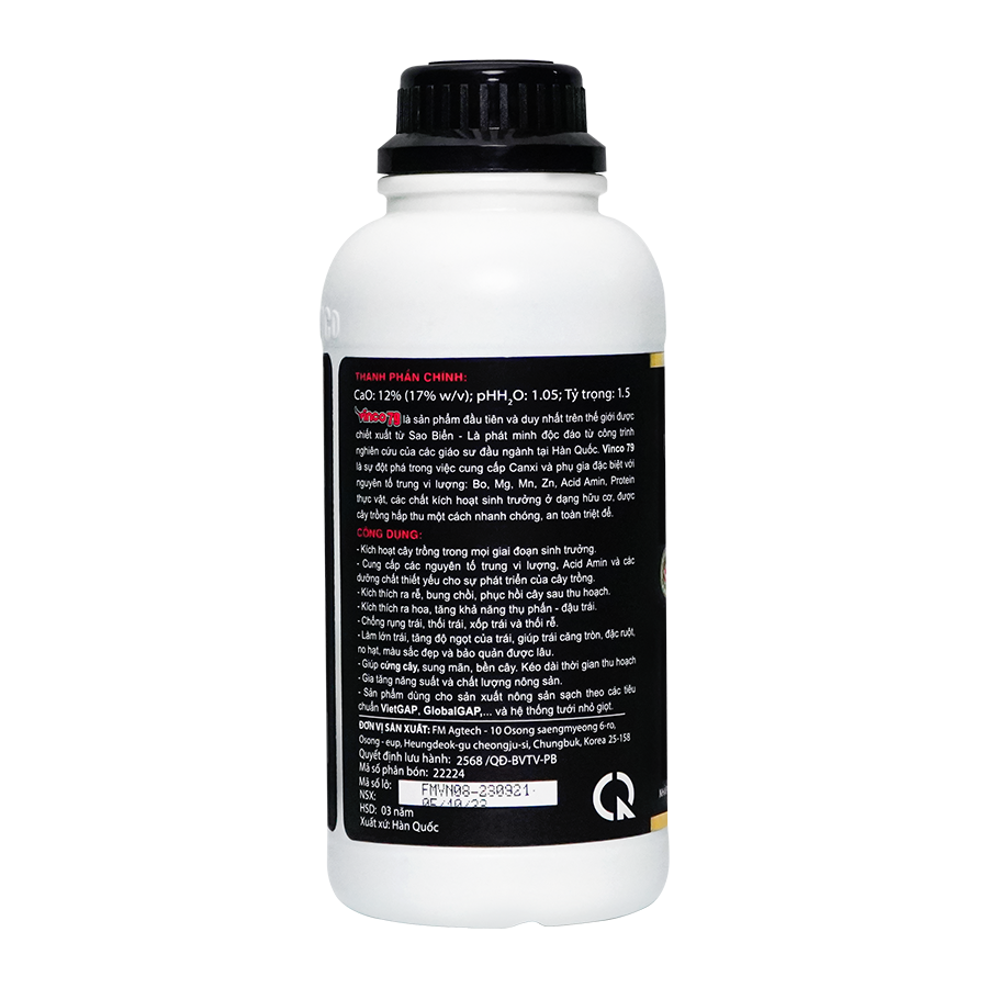 Vinco 79 - Phân bón hữu cơ sinh học - Giúp tăng năng suất vượt trội ...