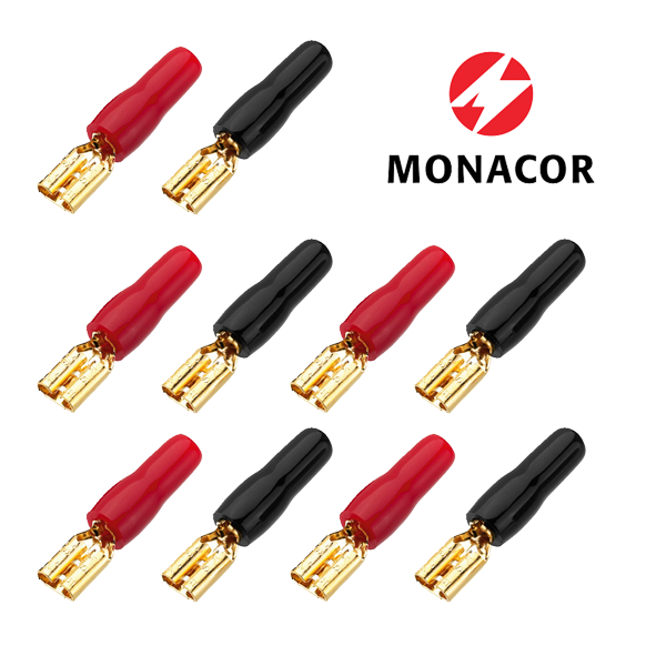 Đầu cos mạ vàng 4.8mm Monacor MFC-2048 (túi 10 cái) – Anhdio