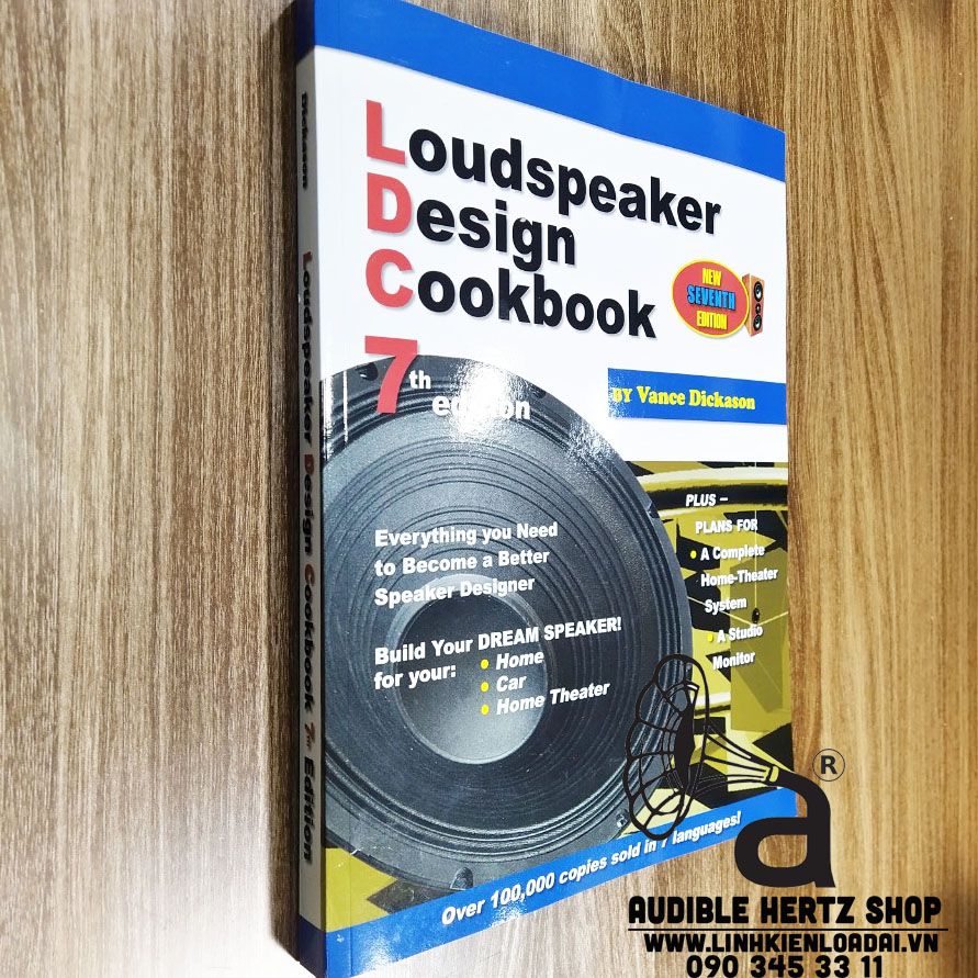 Sách Cẩm nang thiết kế loa của Vance Dickason – Audible Hertz Shop
