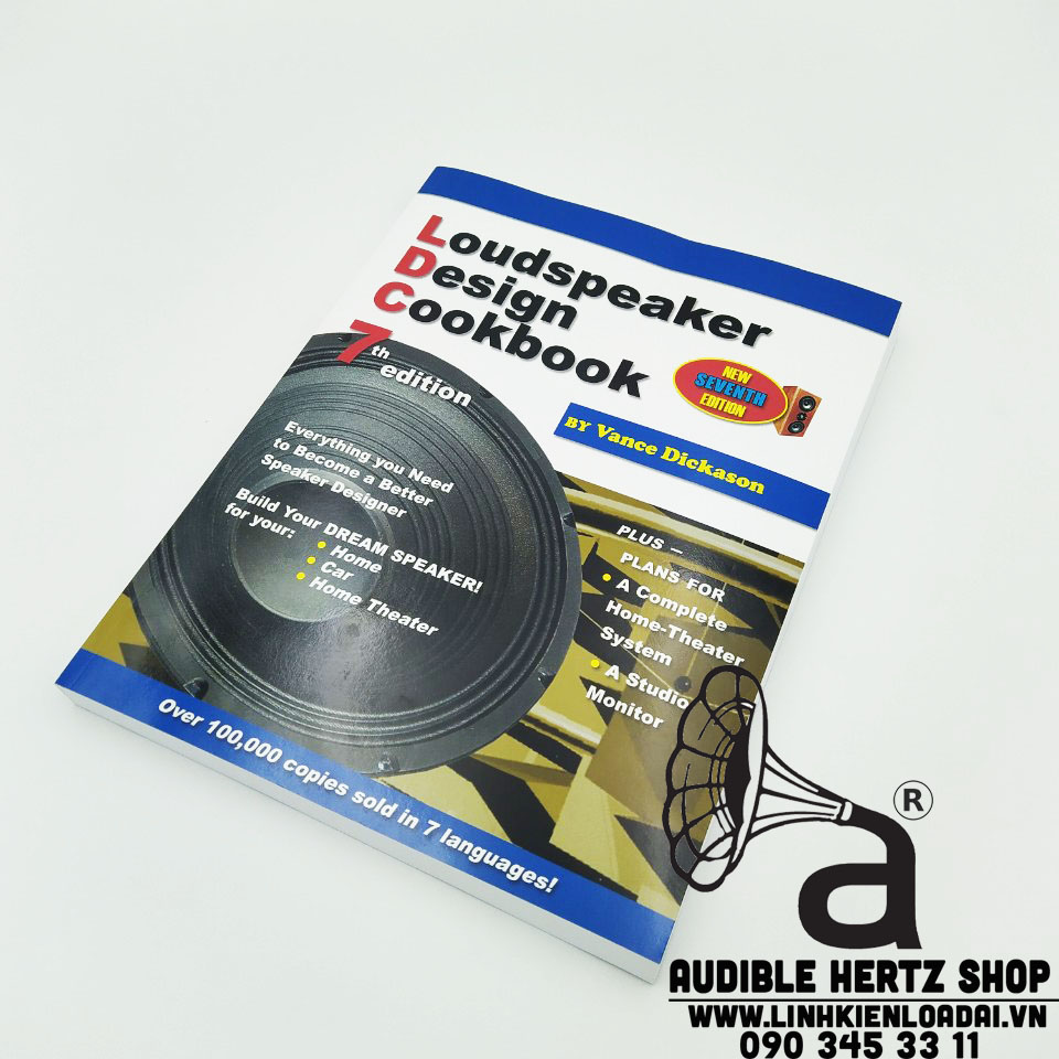 Sách Cẩm nang thiết kế loa của Vance Dickason – Audible Hertz Shop