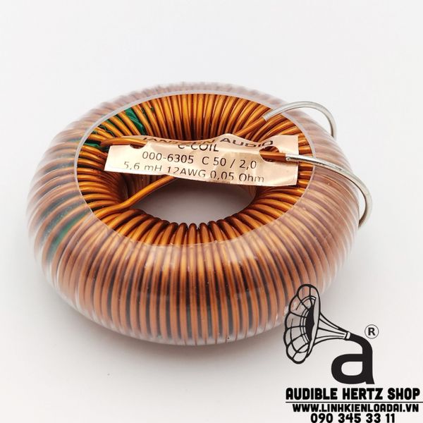 Cuộn cảm 5.6mH Jantzen C-Coil DCR 0.05 OHM dây 2mm – Audible Hertz Shop