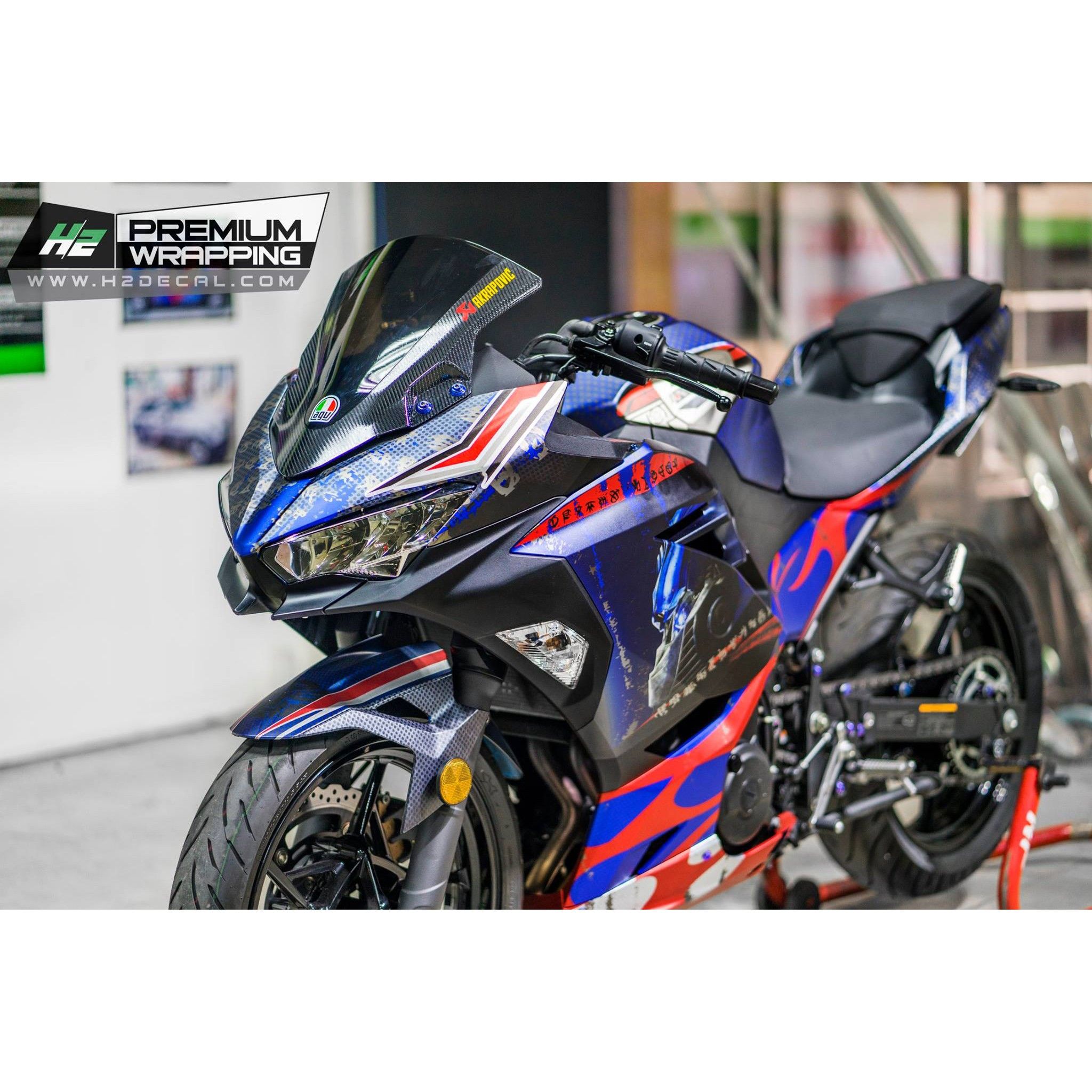Kawasaki Ninja 400 – H2 Studio - Decal