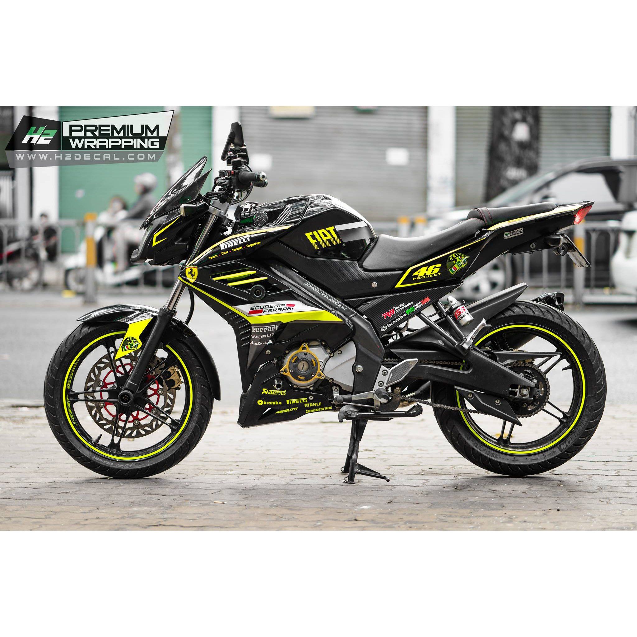 TEM XE FZ 150I - MẪU 003 – H2 Studio - Decal