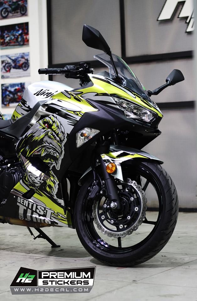 Kawasaki Ninja 400 – H2 Studio - Decal