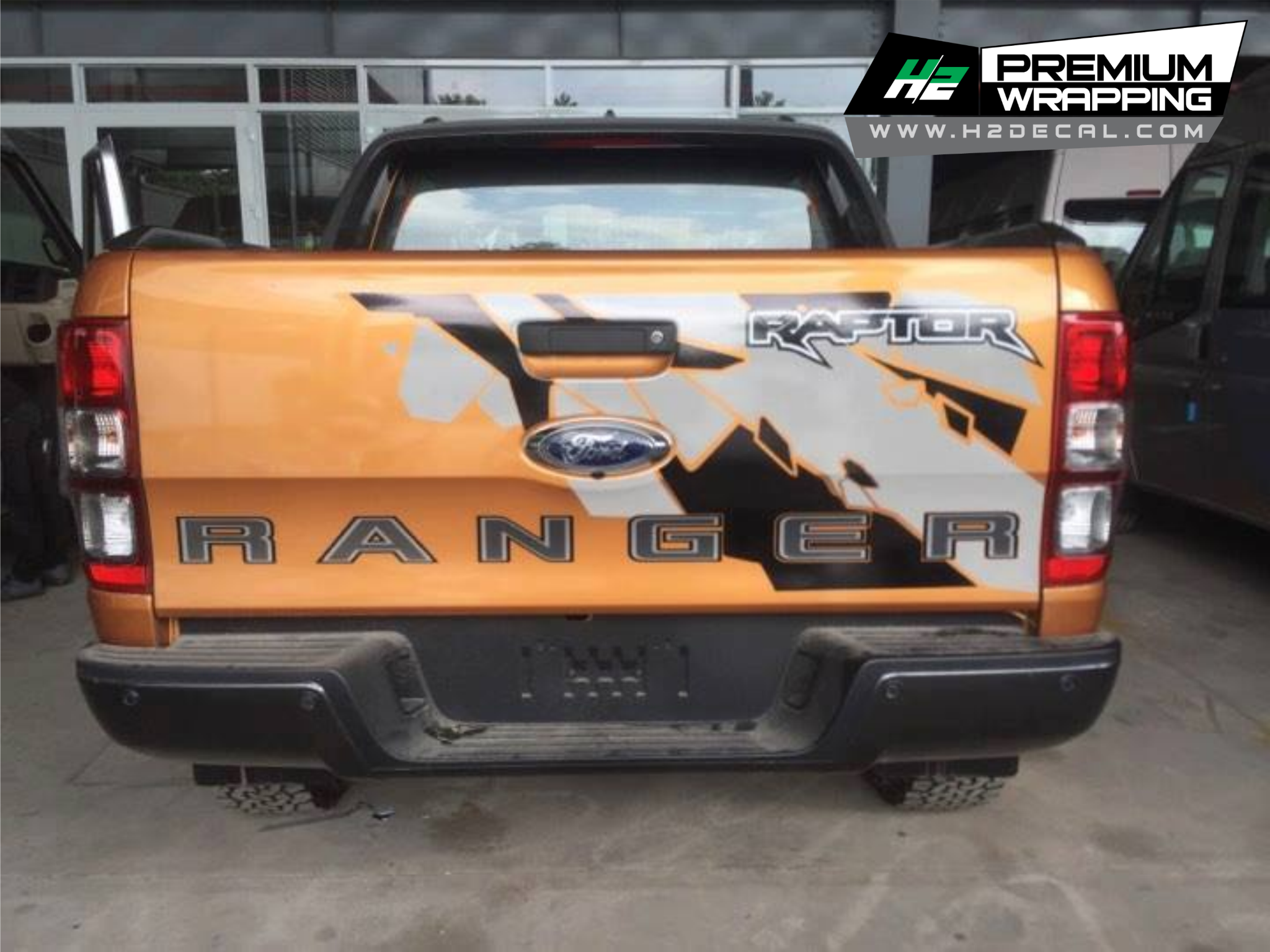FORD RANGER RAPTOR – H2 Studio - Decal