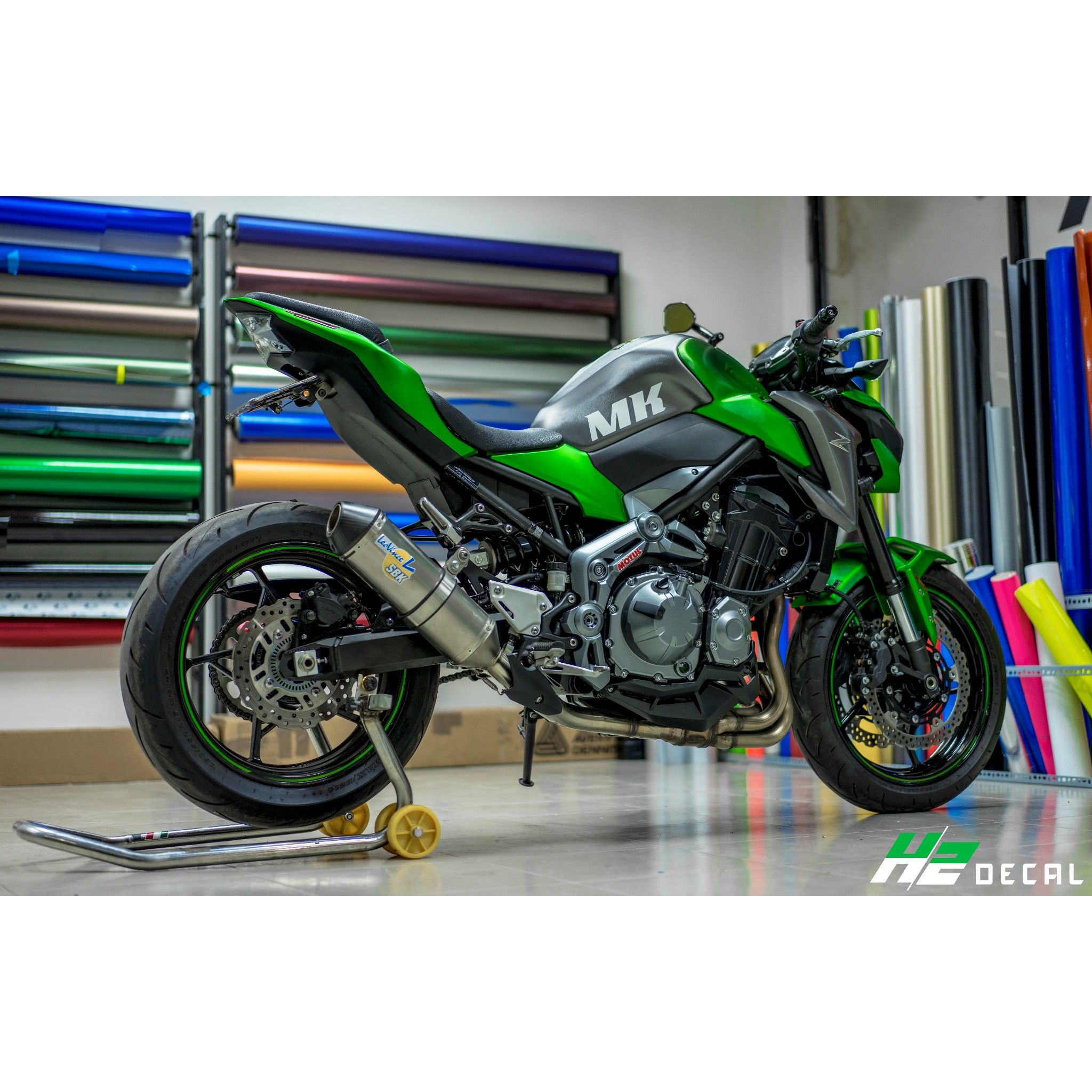 TEM XE Z900 - MẪU 002 – H2 Studio - Decal
