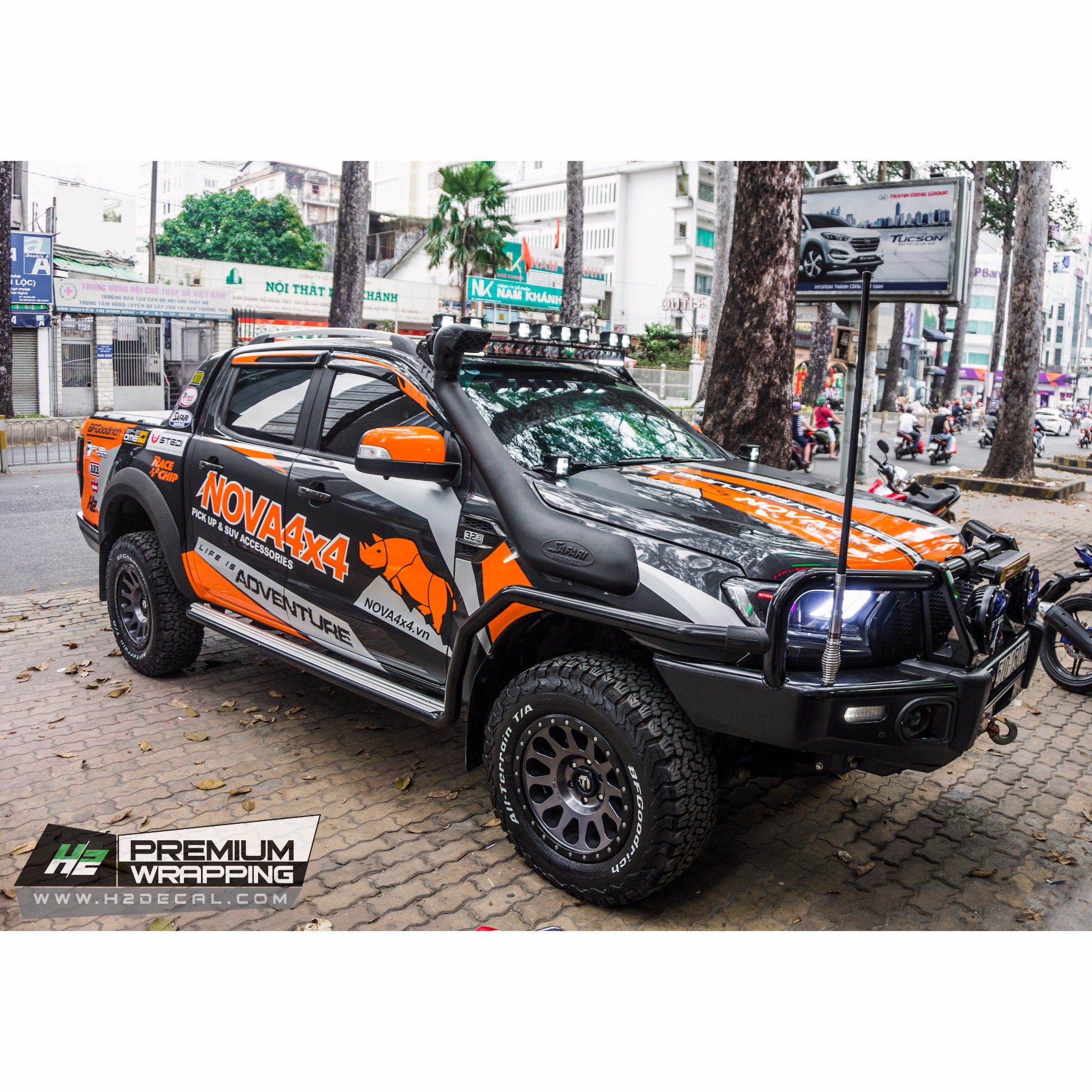 FORD RANGER RAPTOR – H2 Studio - Decal