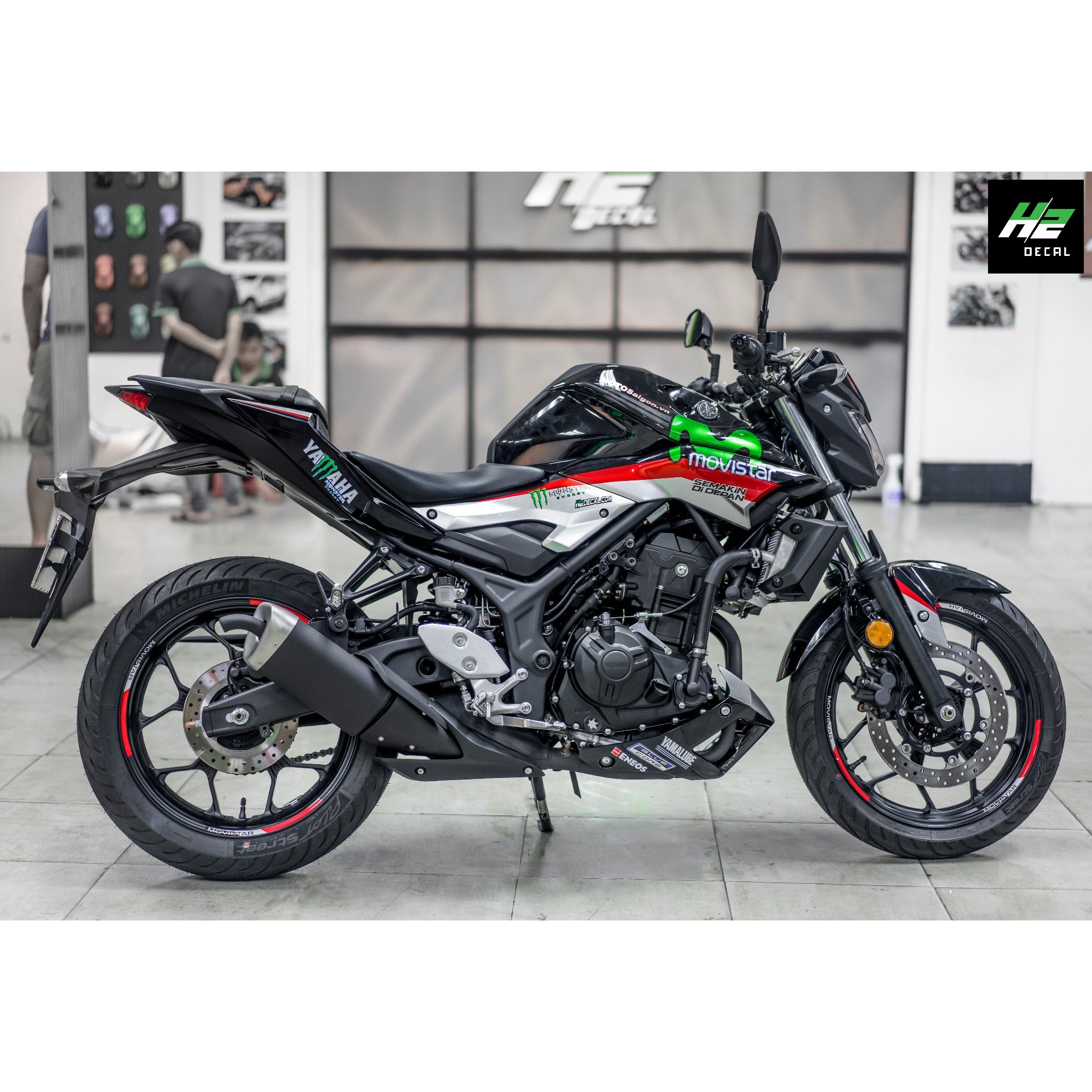 TEM XE MT03 - MẪU 001 – H2 Studio - Decal