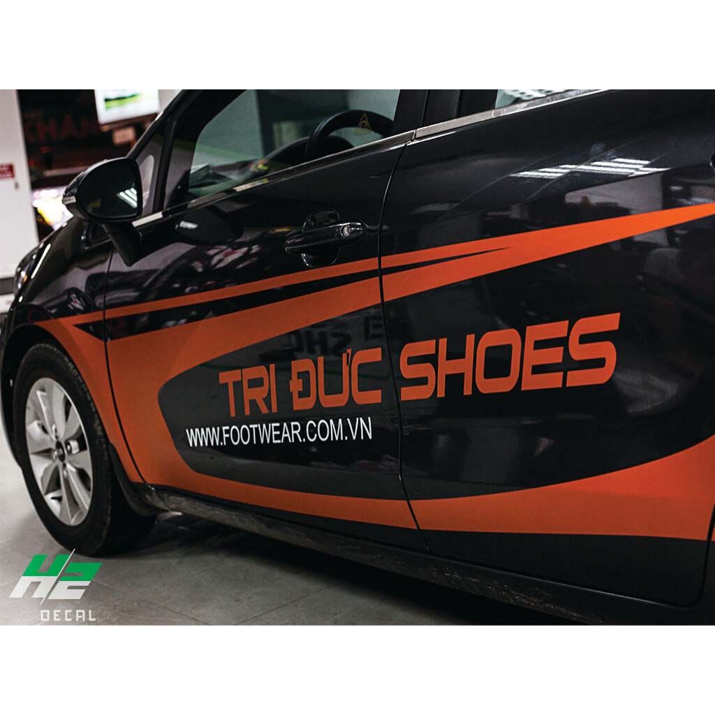 TEM XE KIA RIO - MẪU 001 – H2 Studio - Decal