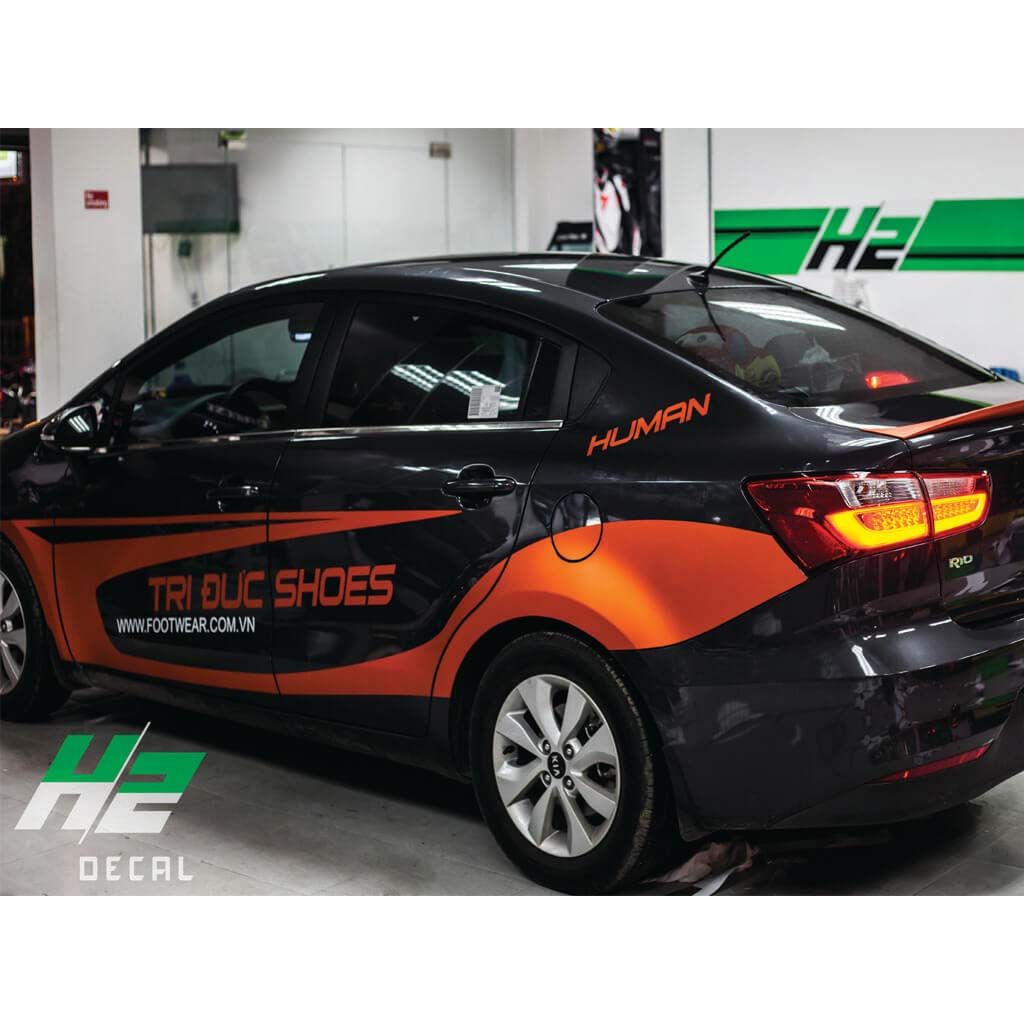 TEM XE KIA RIO - MẪU 001 – H2 Studio - Decal