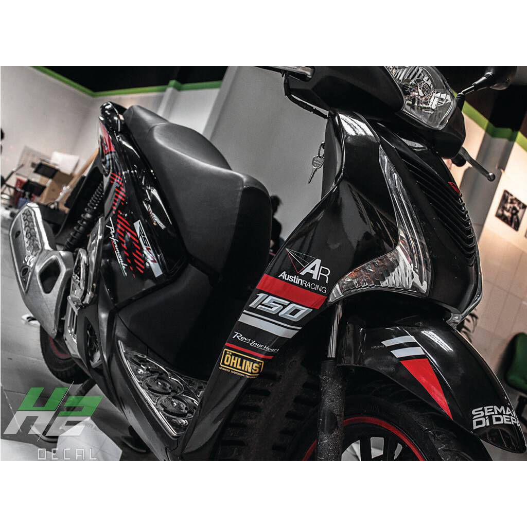 TEM XE SH - MẪU 009 – H2 Studio - Decal