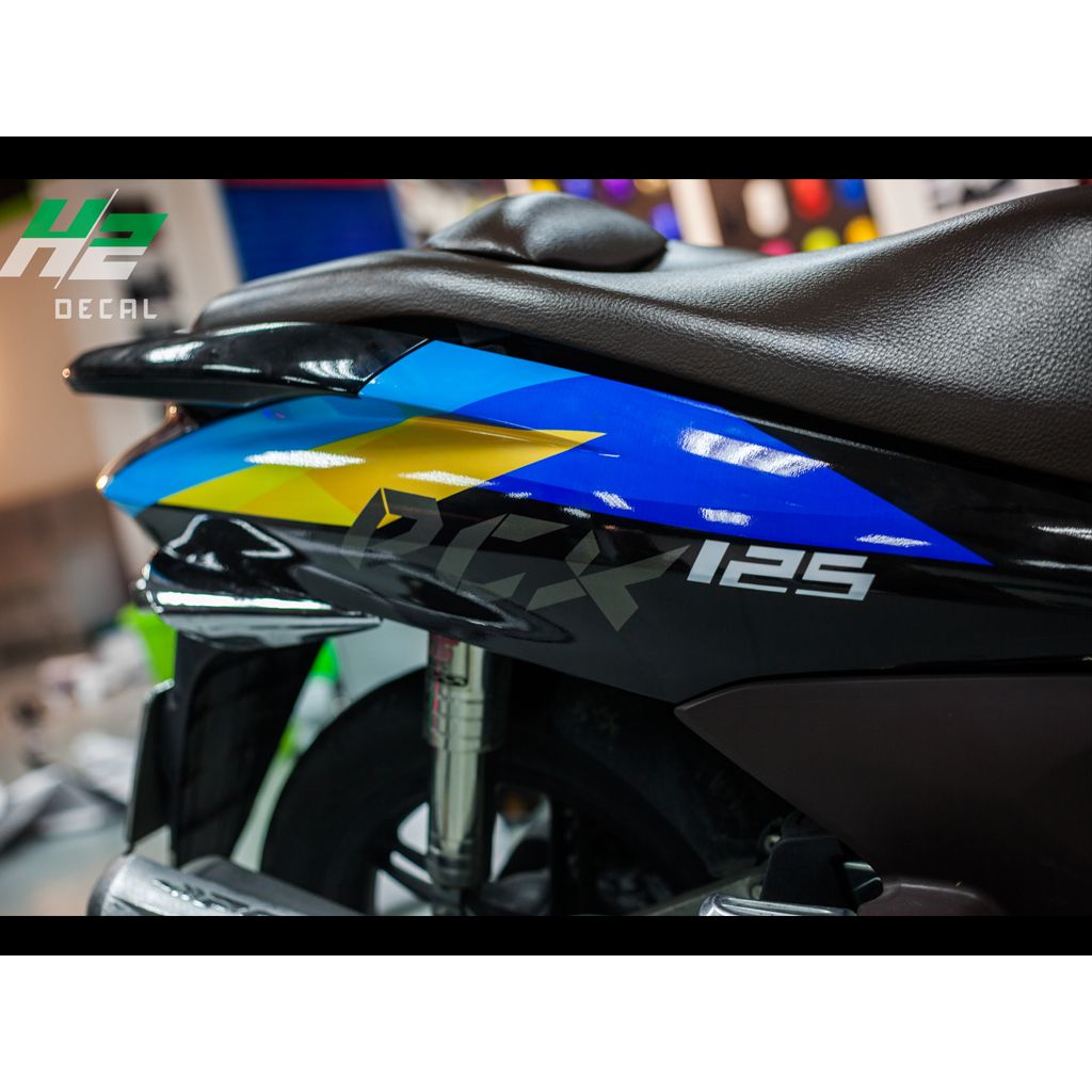 TEM XE PCX - MẪU 007 – H2 Studio - Decal