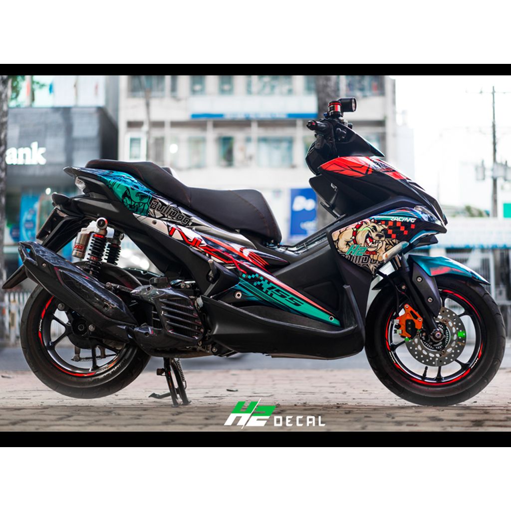 TEM XE NVX - MẪU 026 – H2 Studio - Decal