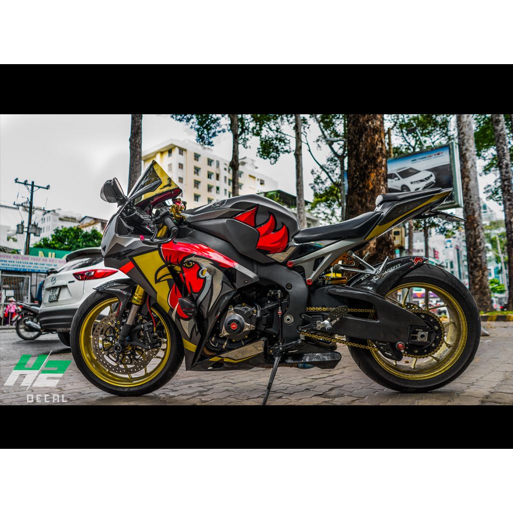 TEM XE CBR 1000RR - MẪU 002 – H2 Studio - Decal