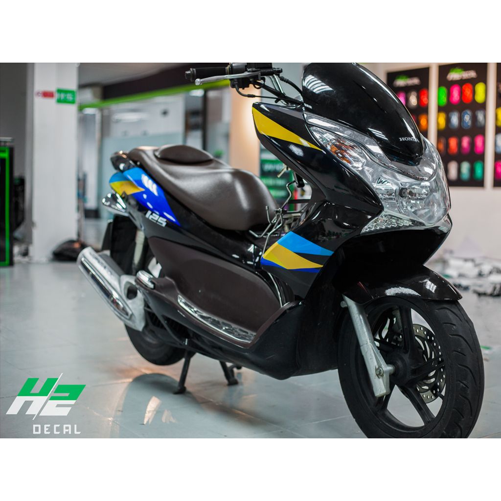 TEM XE PCX - MẪU 007 – H2 Studio - Decal