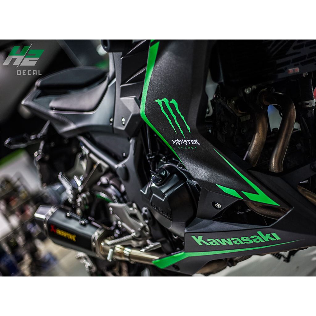 Kawasaki Z300 – H2 Studio - Decal