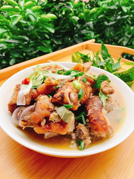 Giả cầy giò heo – Bếp của mẹ -Sạch ngon từ tấm lòng và sự tận tâm của Mẹ