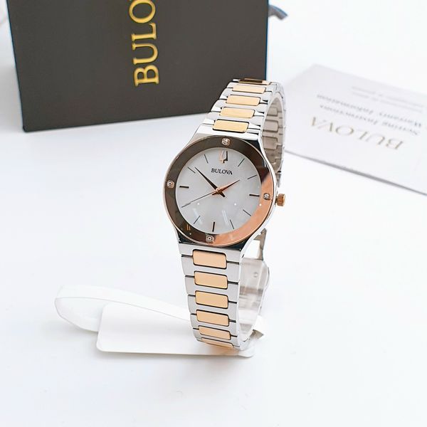 Bulova Quartz 98R274 Modern Diamond-Accent Watch - Đồng Hồ Nữ – PhongWatch