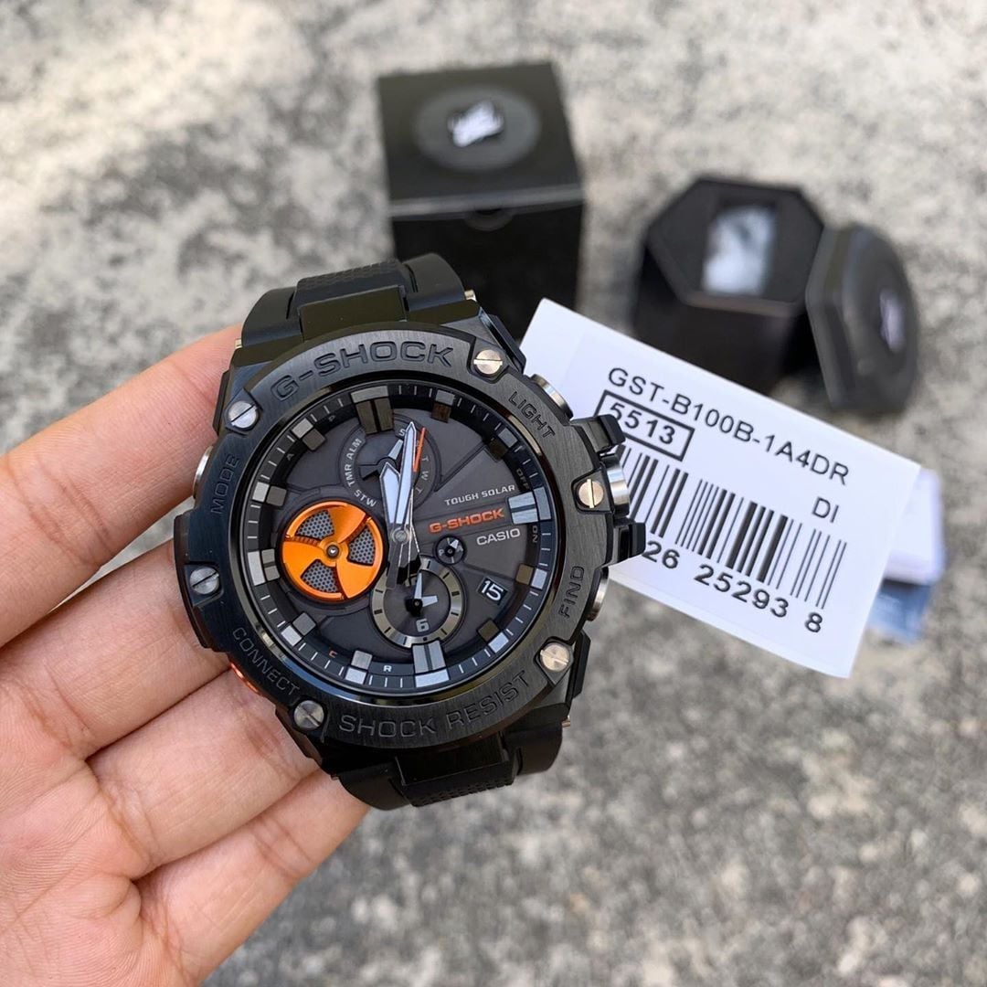 Casio G-Shock GST-B100-1A4 – PhongWatch