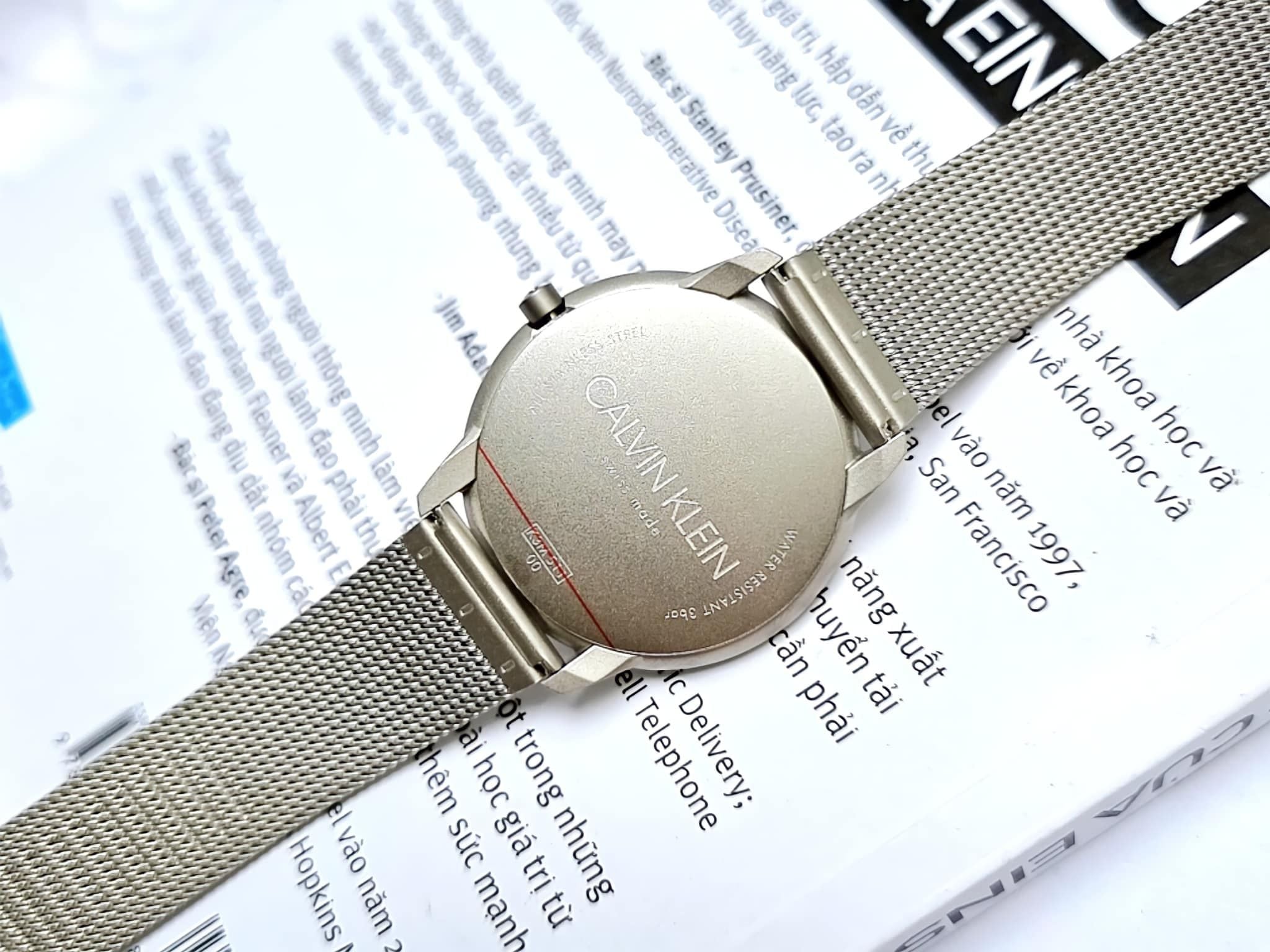 Calvin Klein Quartz K3M5115X Minimal Quartz White Dial Men’s Watch - Đ ...